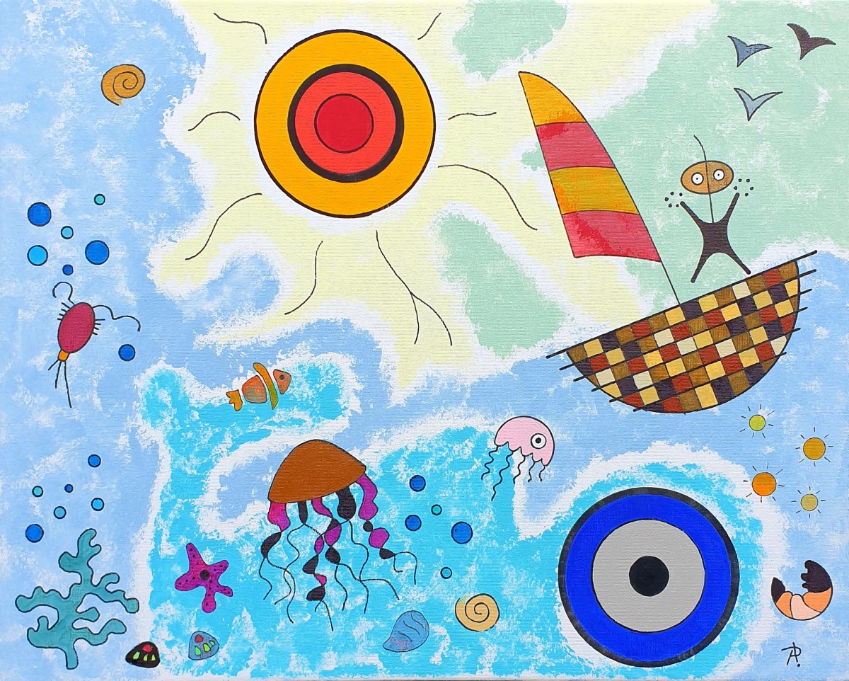 Don’t mess with the captain’s coffee – Paul Rodenbourg – Artiste Peintre